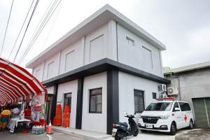 南投市鳳山新的衛生室啟用了。（縣府提供）